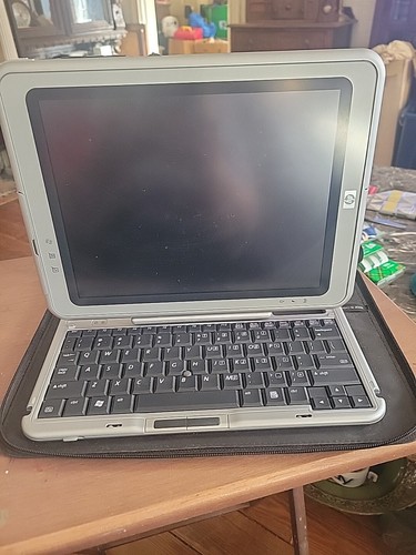 HP Compaq TC1100 Laptop Tablet 2-in-1 Screen From School Works No ...