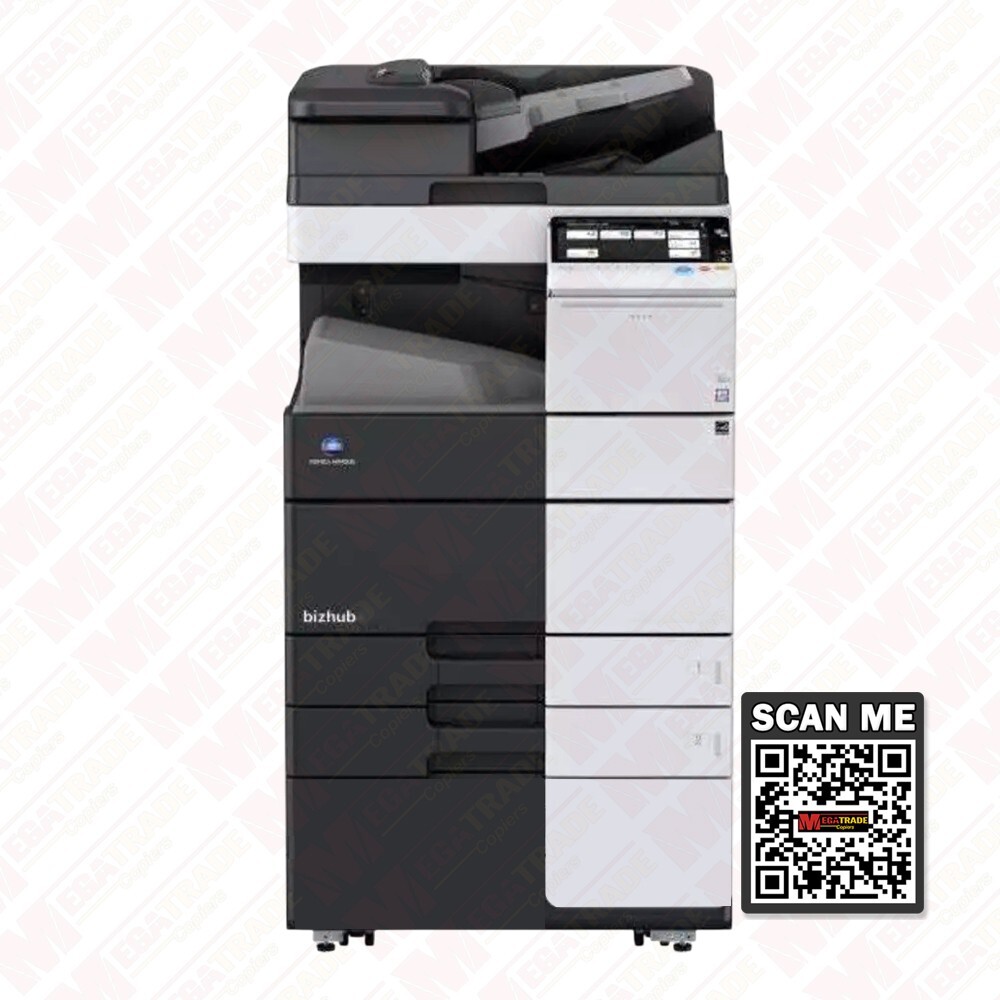 Konica Minolta BizHub 458e A3 B/W Multifunction Printer Copier Scanner ...