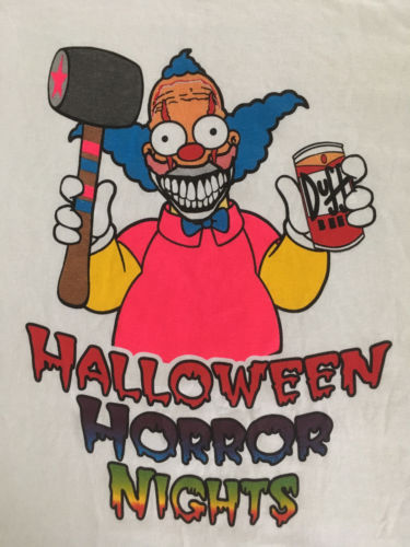 hot Halloween Horror Nights - The Simpsons Krusty the… - Gem