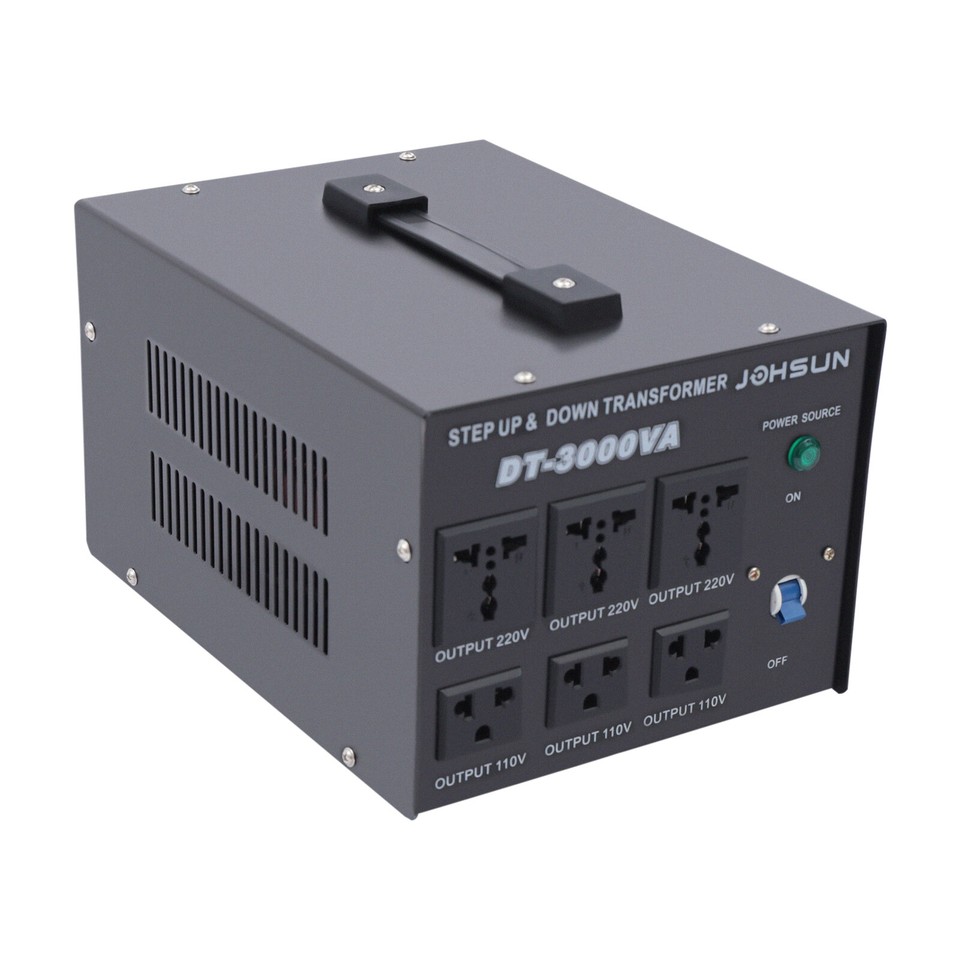 Portable Handle 3000W Step Up/Down Transformer 110V To 220V 220V To ...