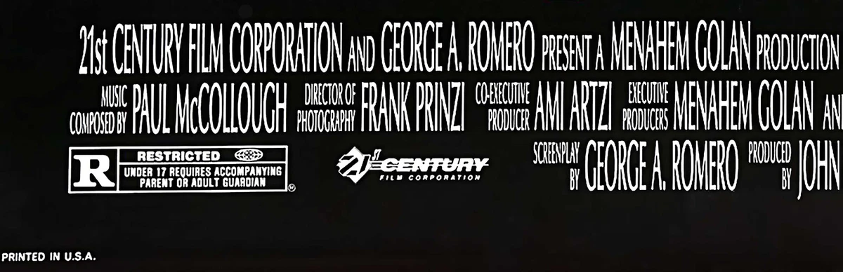 Movie Poster Credits Rated R
