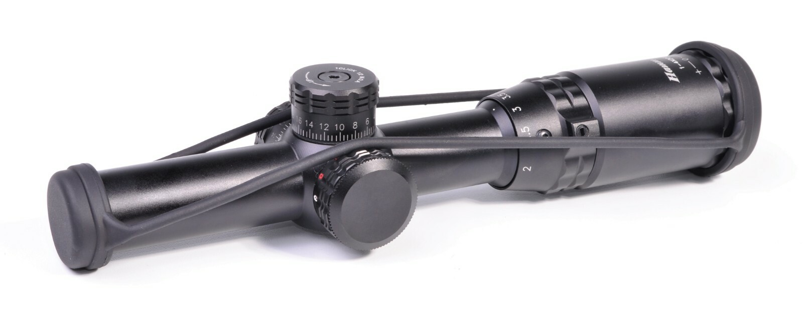 Lightweight Lever Action 1-4x20 Rifle Scope w/ Hog Pig Reticle Rings ...