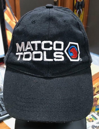 MATCO TOOLS "We're The Source" Black Adjustable Baseball Hat Cap #Z | eBay