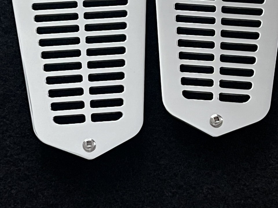 1977-90 Chevy Caprice & Impala Billet Aluminum Rear Door Vents Polished ...