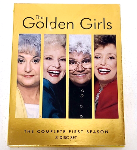 The Golden Girls Complete First Season 3-Disc DVD Set Betty White ...
