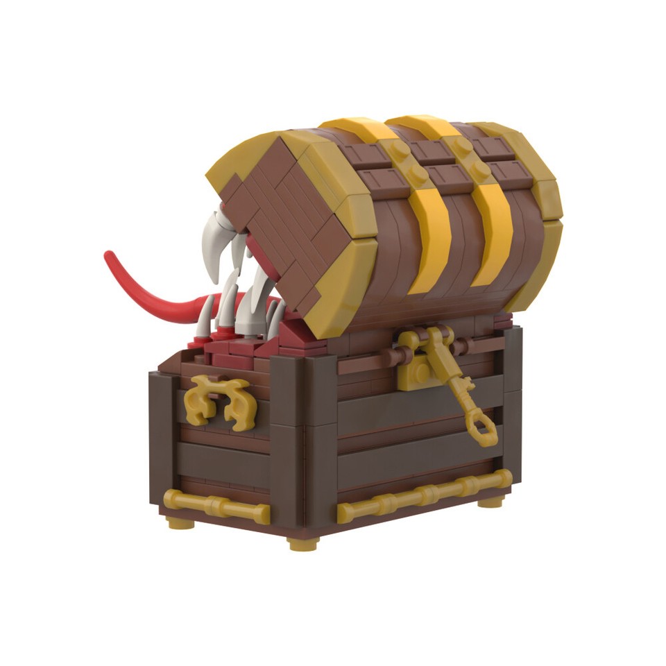 C7889 Mimic Chest Game Monster from Film 330 Pieces Building Toys Set ...