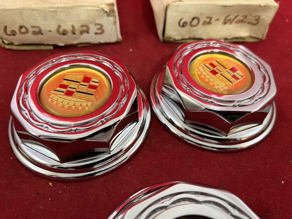 Star Wire Cadillac Center Cap (602-6123) - Lot of 3 - Weld/Cragar ...