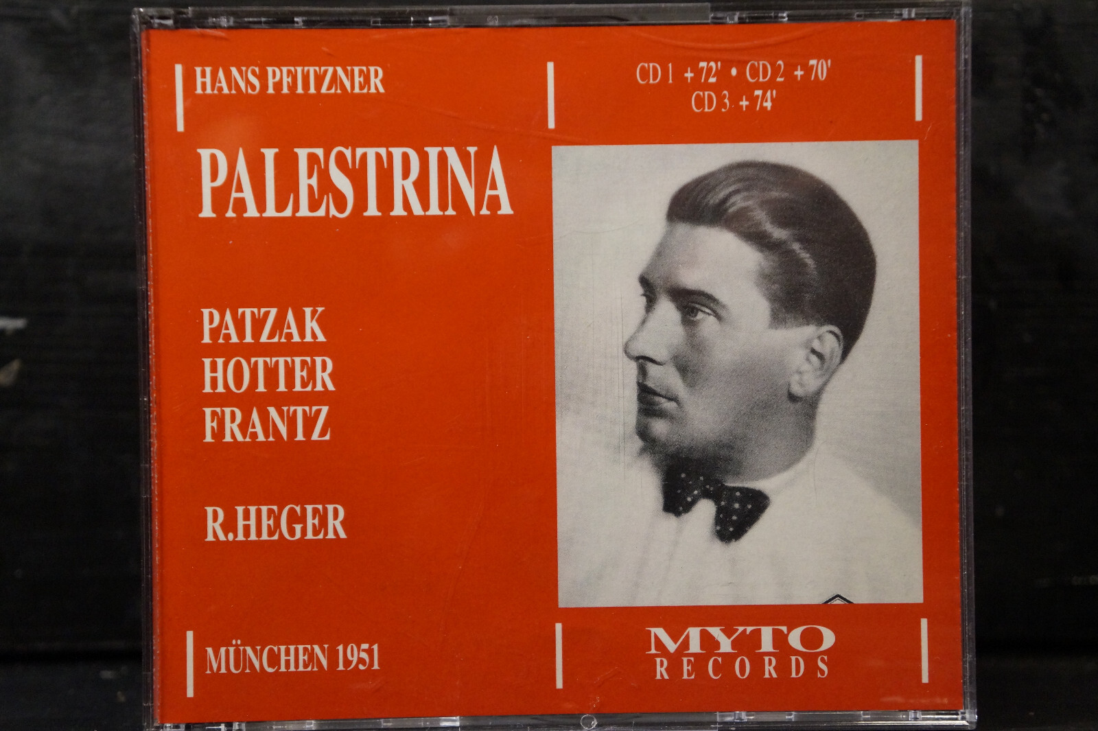 Pfitzner - Palestrina / Patzak/Heger 3 CDs | eBay.de