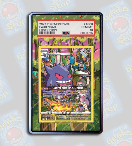 Gengar TG06 PSA CGC Beckett | Display Case Extended Art for Graded ...