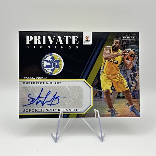 2024-25 Donruss Euroleague Sofoklis Schortsanitis Private Signings 🔥 Auto 🔥 | eBay