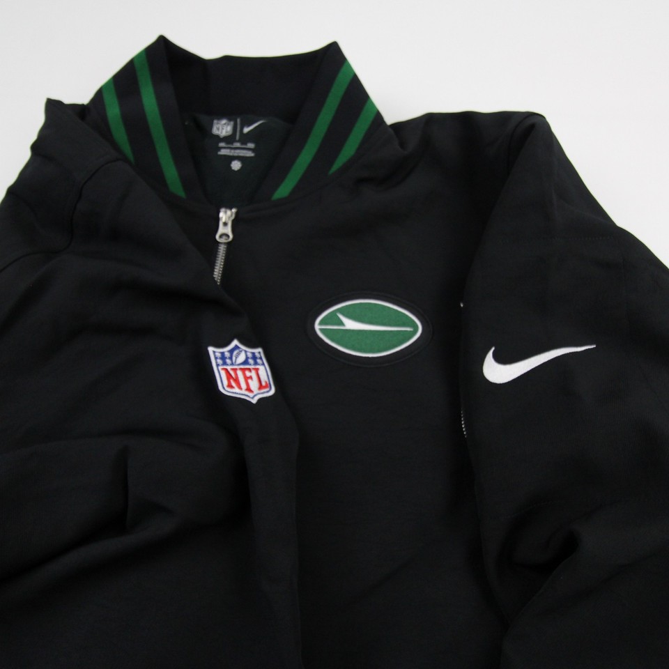 New York Jets Nike NFL On Field Dri-Fit Jacket Men's Black/Green New | eBay