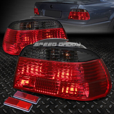 FOR 95-01 BMW 7-SERIES E38 RED/SMOKED LENS TAIL LIGHT REAR BRAKE ...