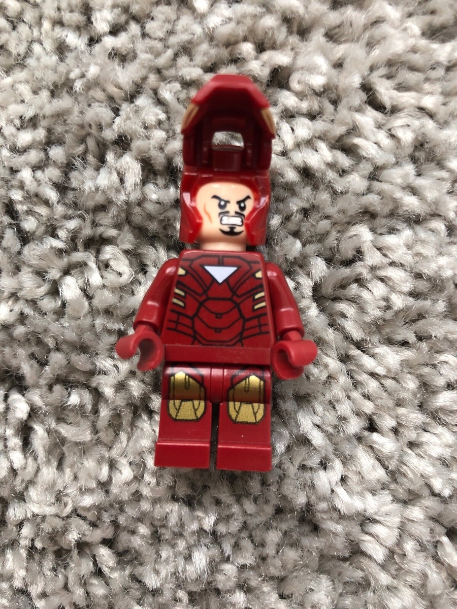 Lego Iron Man Face Decals