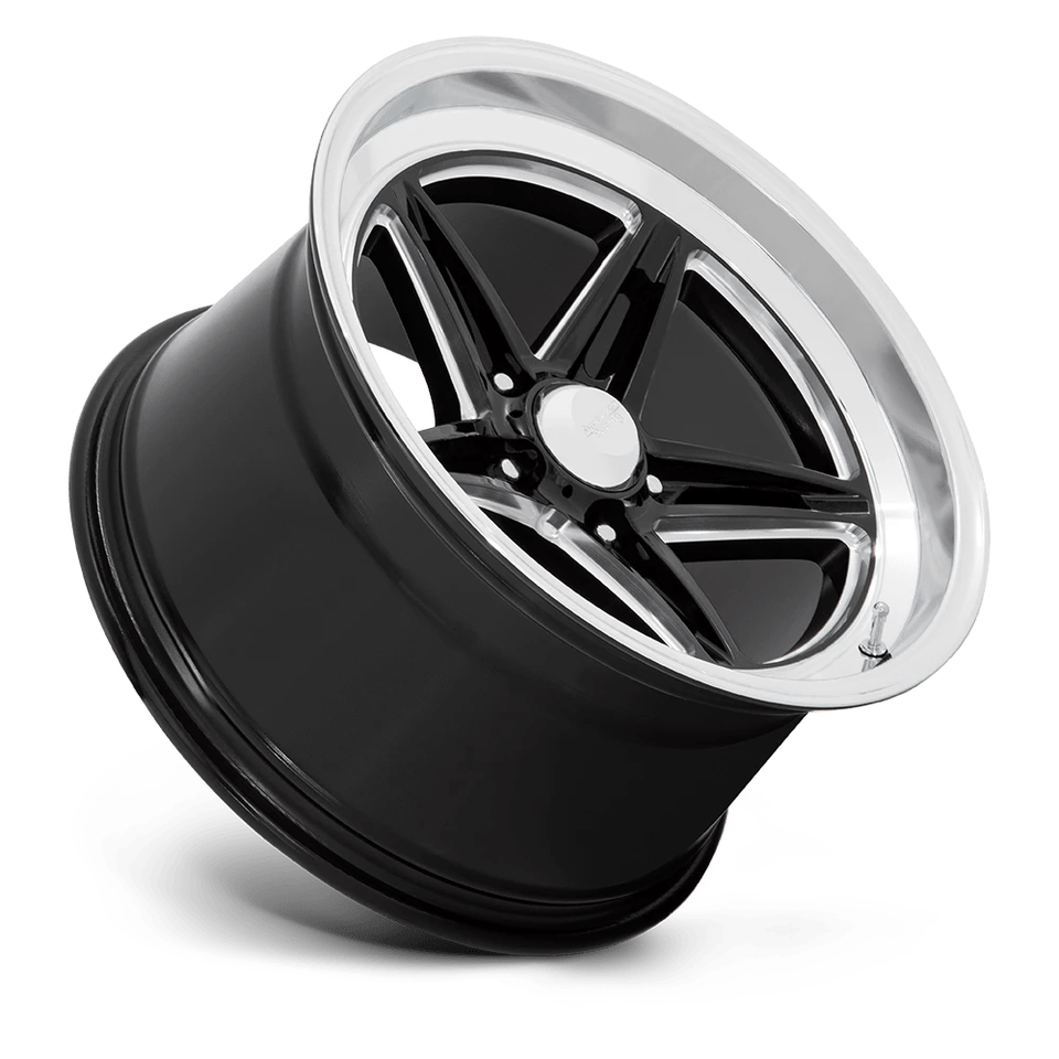 20 VN514 WHEEL TIRE PACKAGE 5X127 20X8.5 20X10 OBS BLACK POLISHED LIP ...