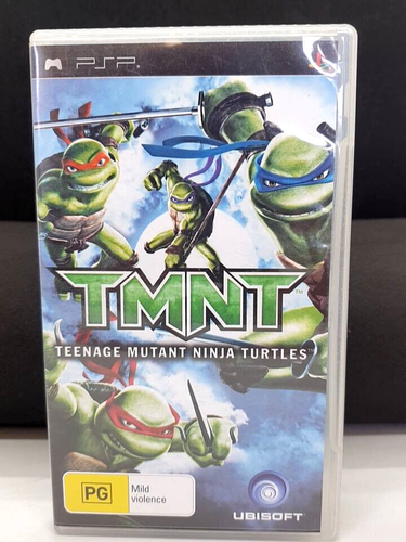 TMNT: Teenage Mutant Ninja Turtles Sony- PSP Game & manual . Tracked ...