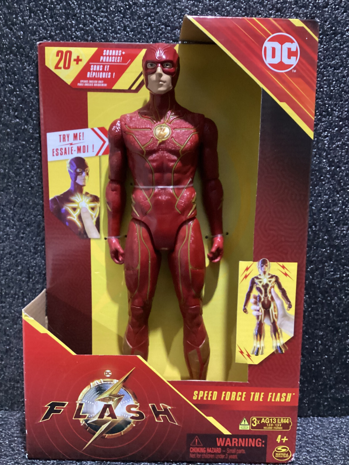The Flash DC Speed Force The Flash 20+ Sounds/Phrases Brand New in Box Sealed | eBay