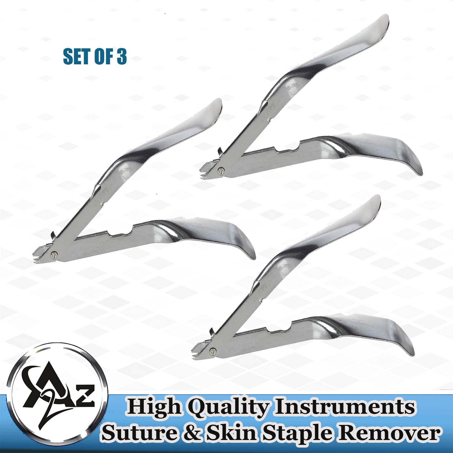Best 3Pc Suture & Skin Staple Removers - Disposable Medical Surgical ...