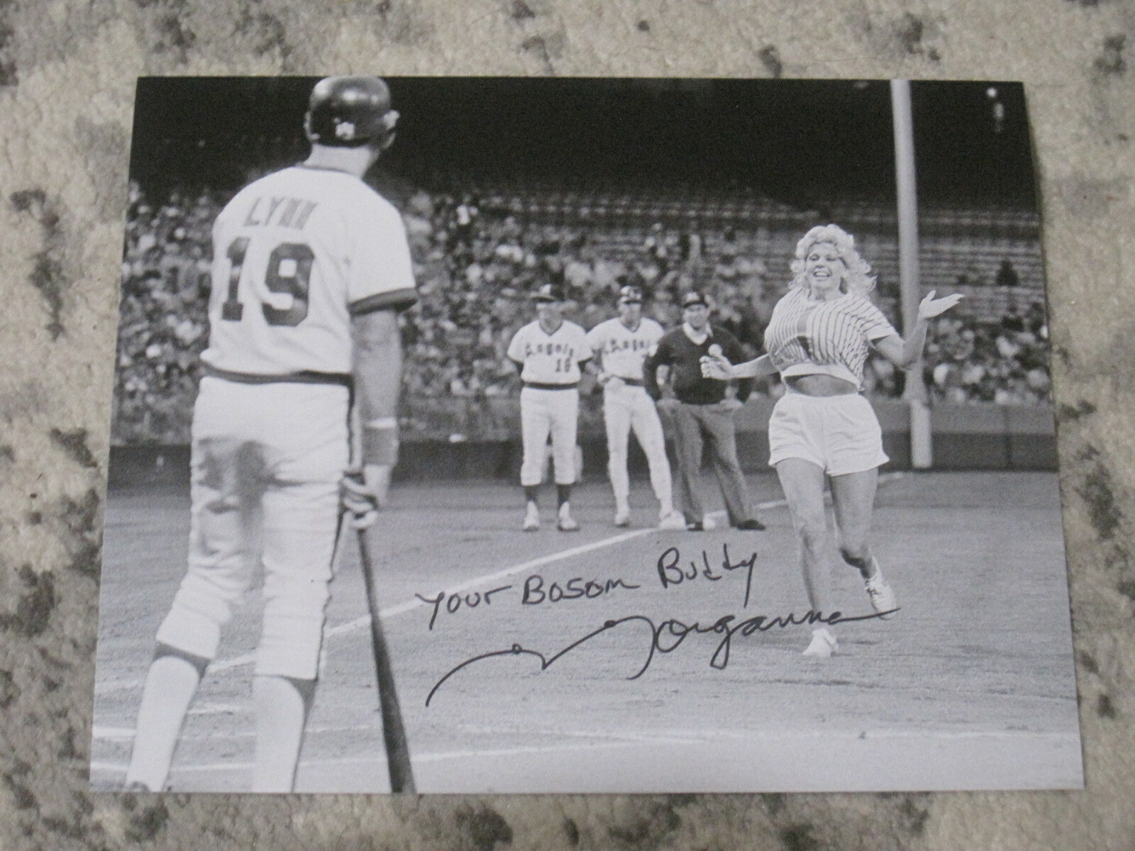 MORGANNA ROBERTS Signed 8x10 THE KISSING BANDIT Photo PLAYBOY AUTOGRAPH ...