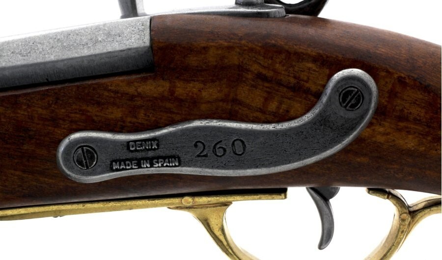 Denix France 1806 Non-Firing Colonial Lewis and Clark Flintlock ...
