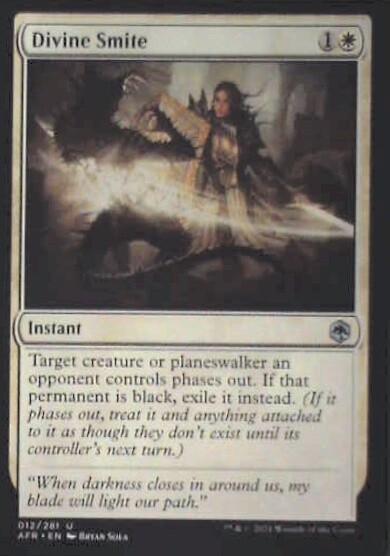 Divine Smite - Adventures in the Forgotten Realms: #12, MTG Nm R130 | eBay