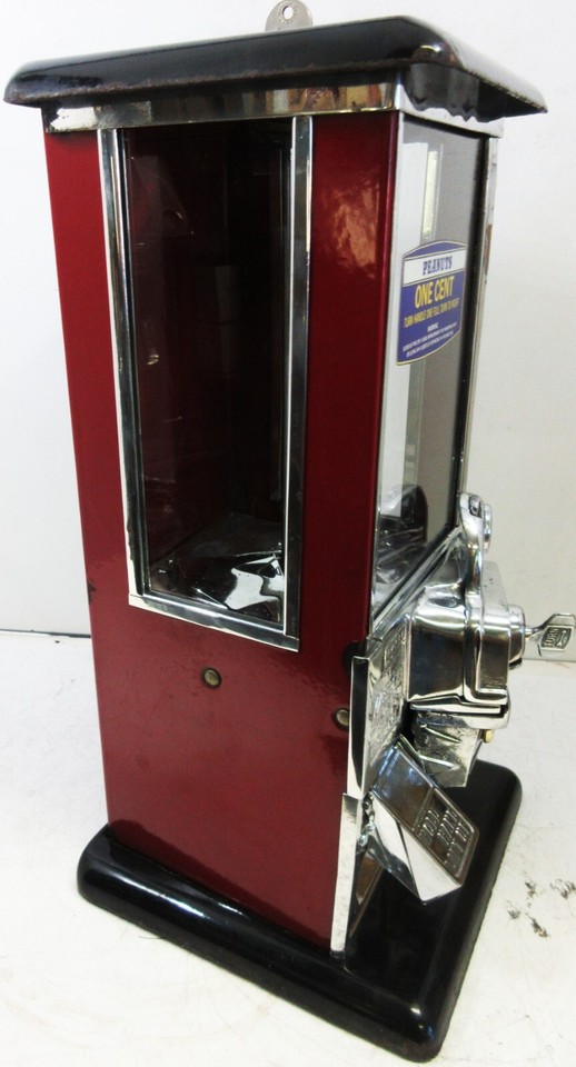 Masters Penny Operated Candy/Peanut Machine circa 1930's | eBay