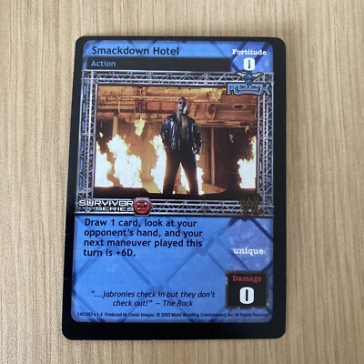WWE: Smackdown Hotel (SS2) for Rock NM+ Raw Deal Wrestling WWF | eBay