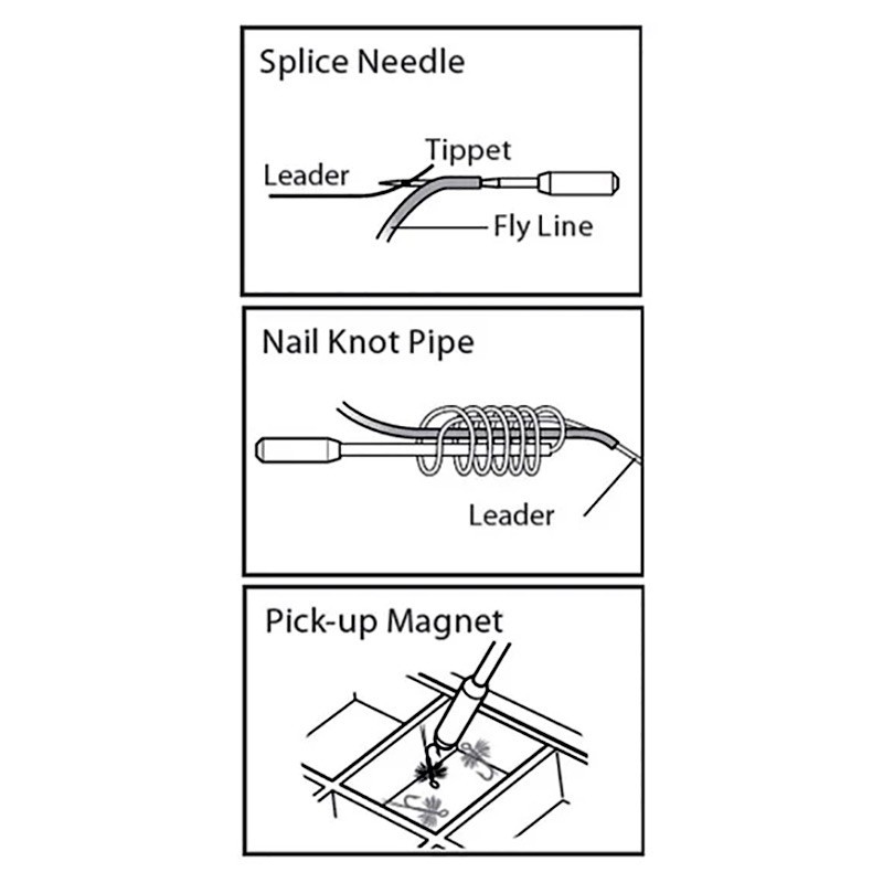 C&F DESIGN 3-IN-1 NAIL KNOT PIPE - Fly Fishing Knot Tying Tool (CFA-11 ...