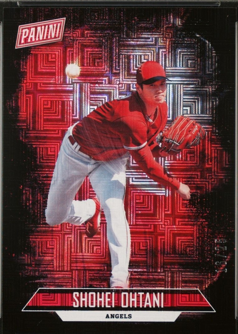 2018 Panini Father's Day - Panini Collection Shohei Ohtani #8 Escher ...
