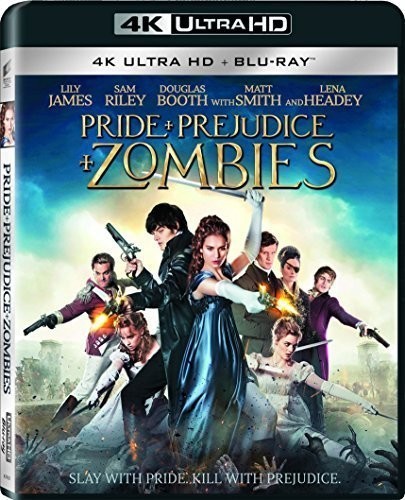Sam Riley - Pride and Prejudice and Zombies [New 4K UHD Blu-ray] With ...