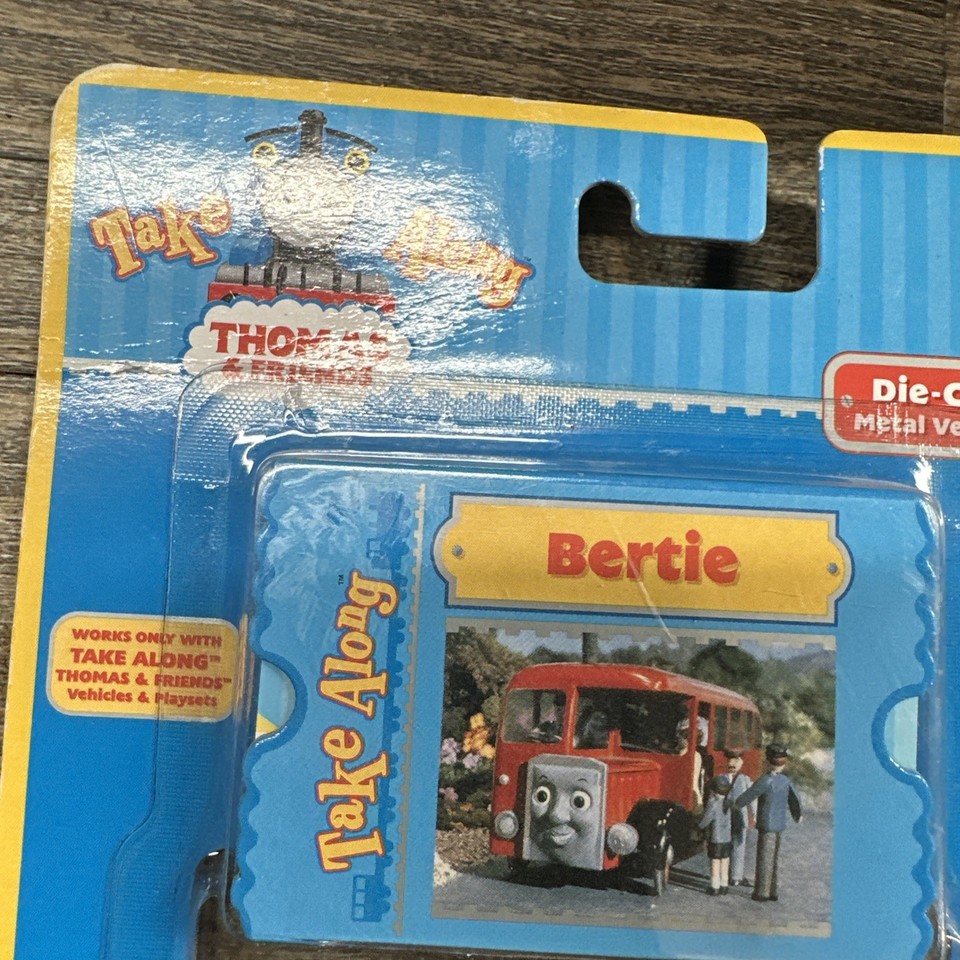 THOMAS THE TANK ENGINE & FRIENDS TAKE ALONG DIE CAST BERTIE NEW IN ...
