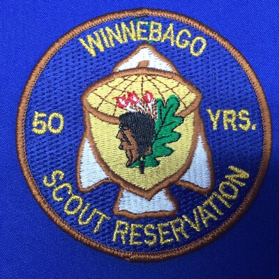 Boy Scout Winnebago Scout Reservation 50 Years Patch NJ | eBay