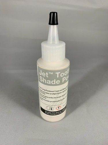 Lang Jet Tooth Shade Fast Curing C&B Acrylic Resin Powder (45 g) Dental ...