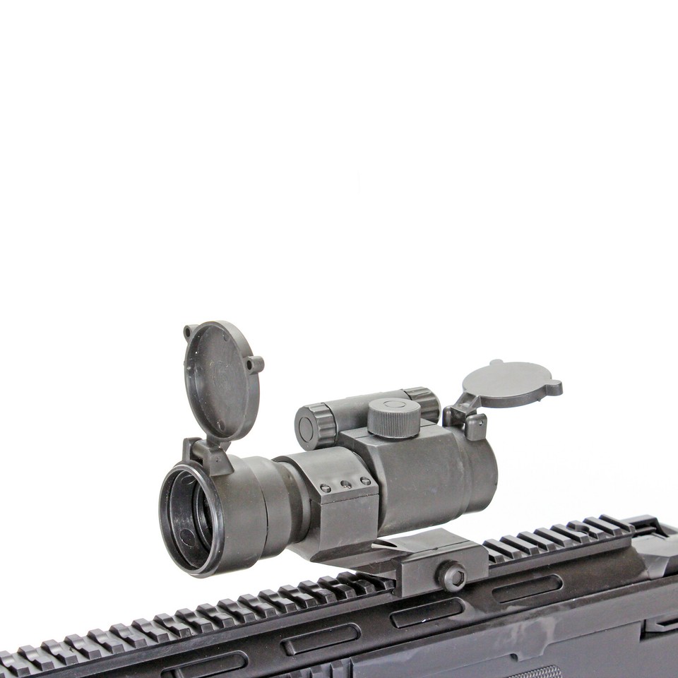BBTac Airsoft Gun Sniper Rifle Spring Loader M160 with Red Dot Scope ...