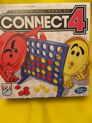 Connect 4 Four Kids Board Game Classic Family Fun Hasbro New Sealed | eBay