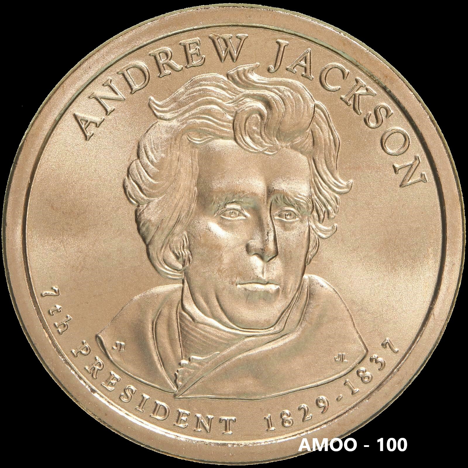 2008 P D S - Proof and 2 Uncirculated Andrew Jackson Presidential ...