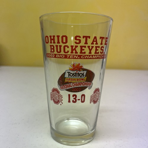 2002 Ohio State University Glass Football Big Ten National Champions ...
