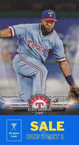 2018 Topps Throwback Jersey #S-40 Elvis Andrus | eBay