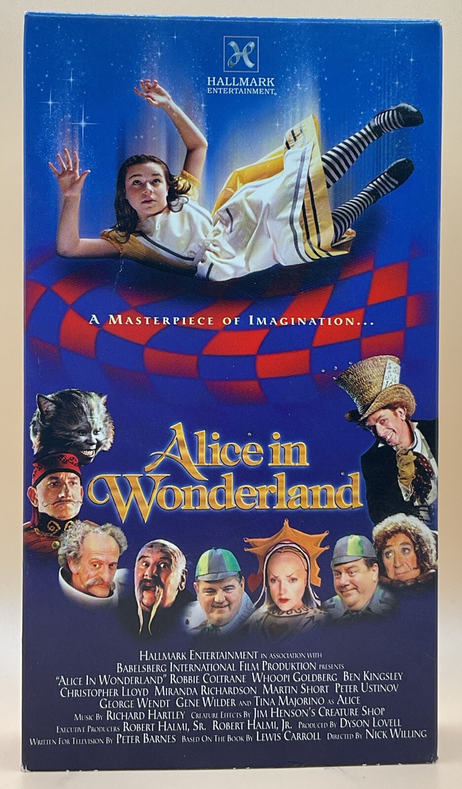 Alice In Wonderland VHS 1999 Live Action Whoopi Goldberg **Buy 2 Get 1 ...
