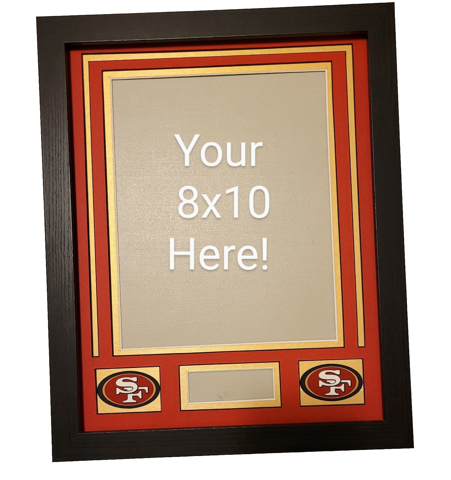 SAN FRANCISCO 49ERS 11x14 Custom Frame Kit For 8x10 MONTANA RICE BROCK ...