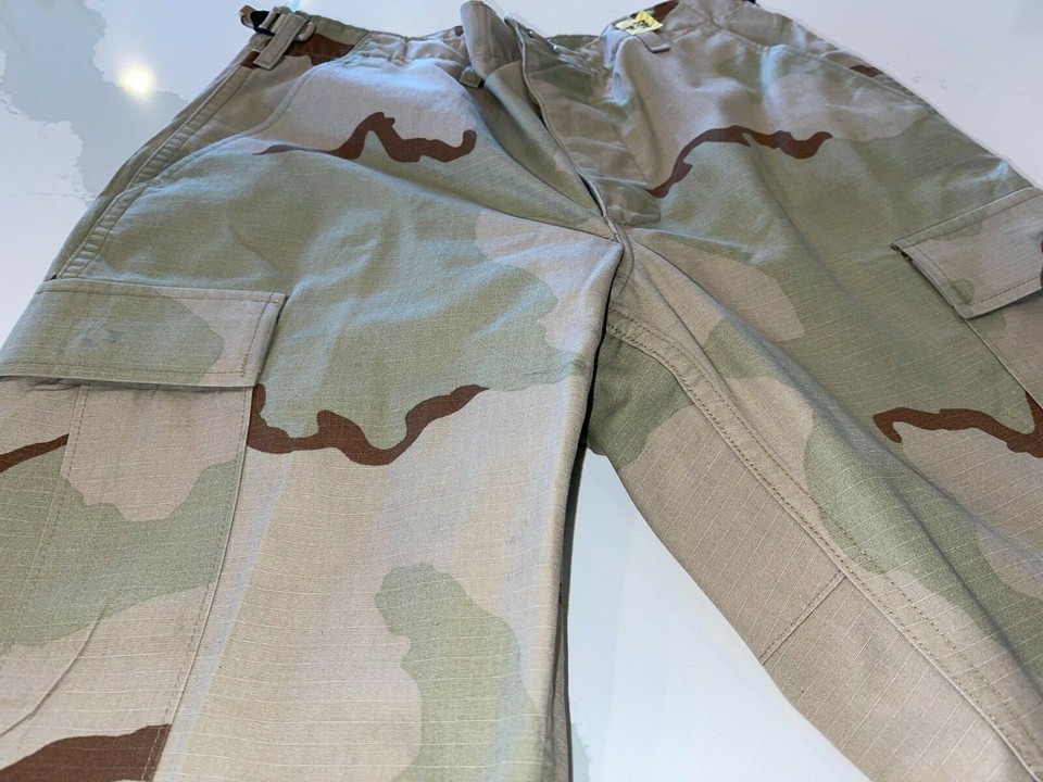 NEW USGI 3 COLOR DESERT CAMOUFLAGE UNIFORM DCU PANTS MADE IN THE USA ...