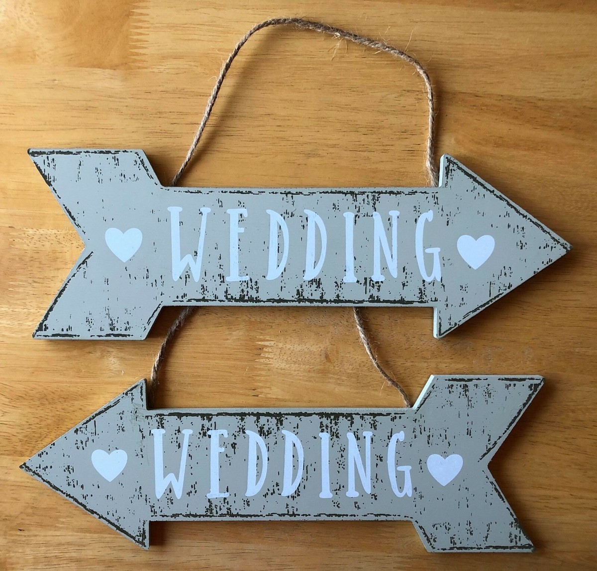 Wedding Direction Arrows