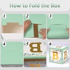Baby Boxes with Letters for Baby Shower 4 Transparent Balloon Boxes ...