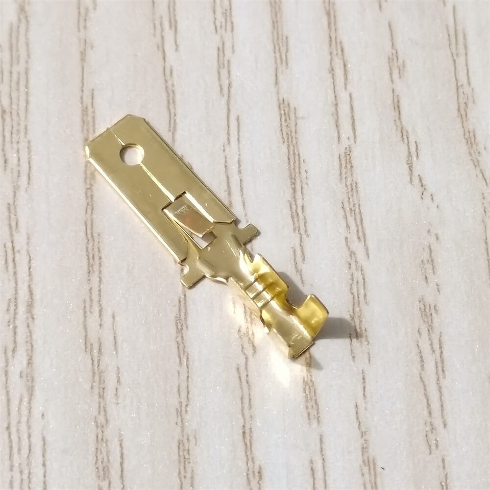 200PCS Male 6.3mm Spade Terminals Connector Non-insulated AU | eBay ...