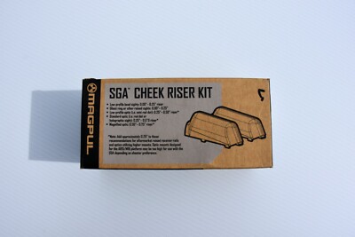 MAGPUL SGA High Cheek Riser Kit ( Black) one .50" and one .75" | eBay