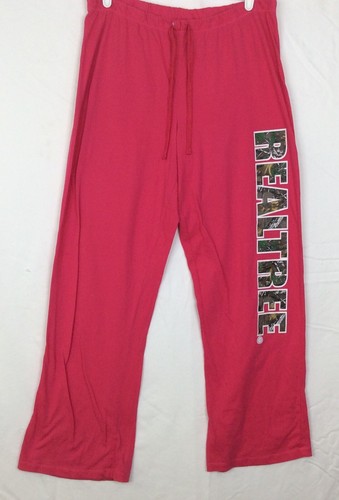 Realtree Ladies Sleep Lounge Pant Pink & Camo Size L Relaxed Fit ...