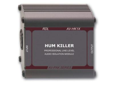 RDL AV-HK1X HUM KILLER Audio Isolation Transformer/XLR input and output ...