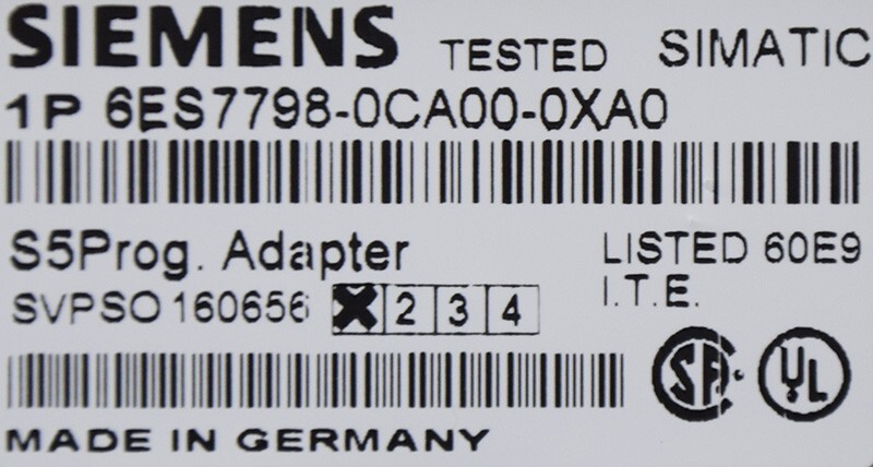 Siemens SIMATIC PG USB Prommer (6ES77920AA000XA0) | Compra online en eBay