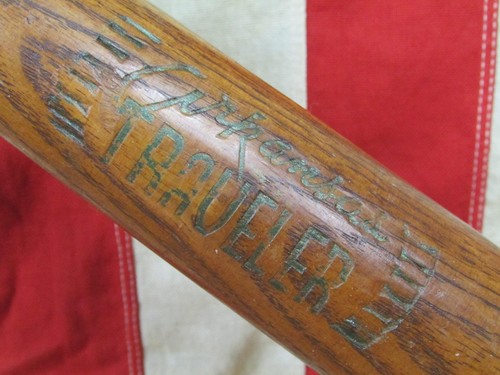 Vintage 1940s Arkansas Traveler Wood Baseball Bat No.175 Official ...