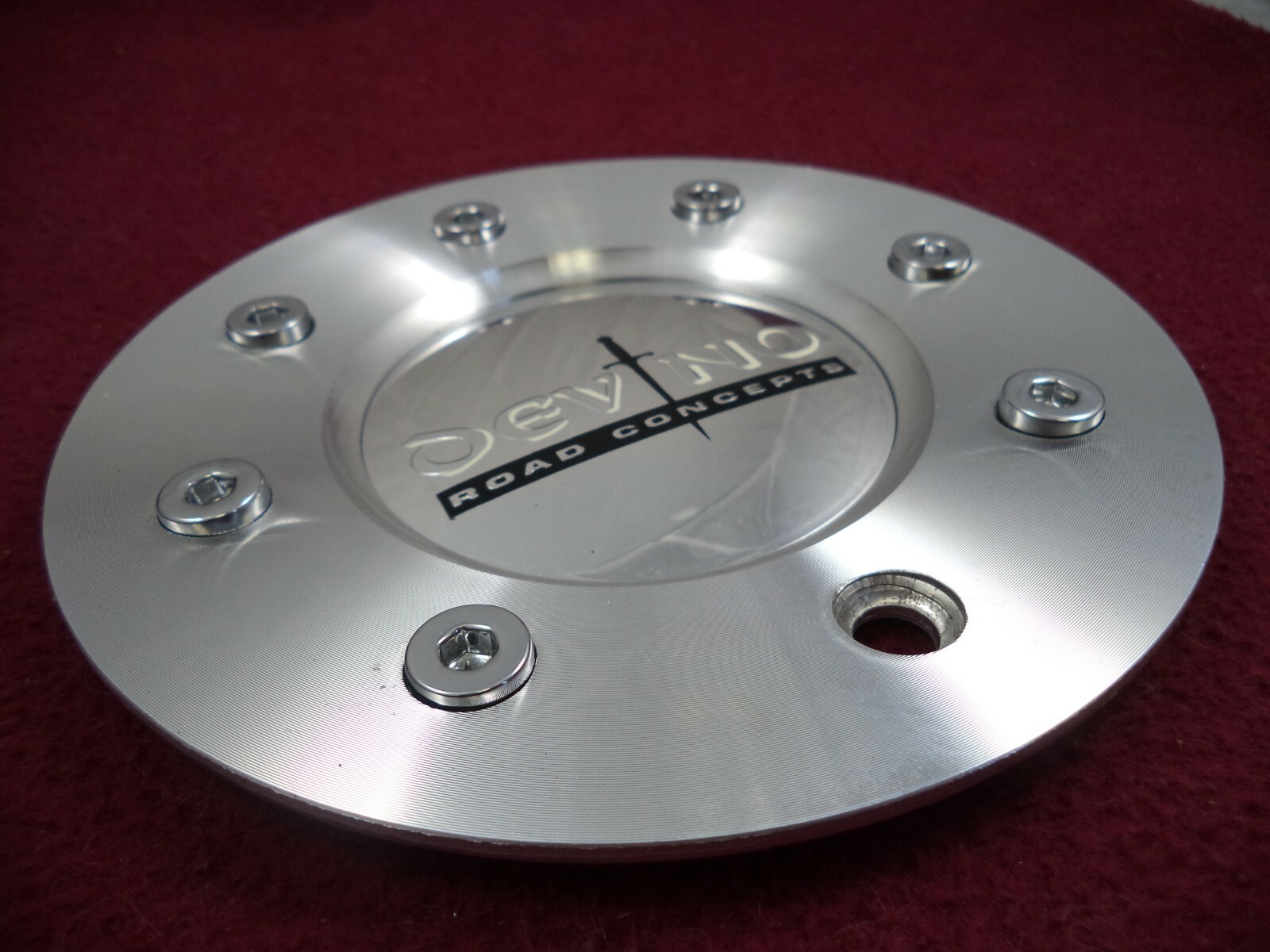 Devino Wheels Silver/Chrome Custom Wheel Center Caps # EMR274 (2 CAPS ...