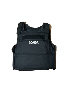 Kanye West Donda Vest “Black” O/S Brand New | eBay